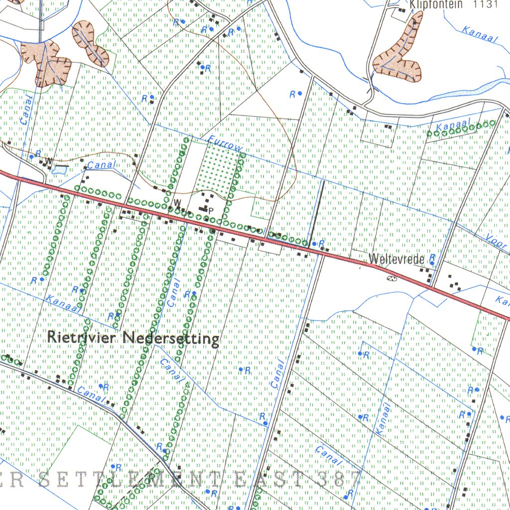 2924BA MODDERRIVIER Map by Chief Directorate: National Geo-spatial ...