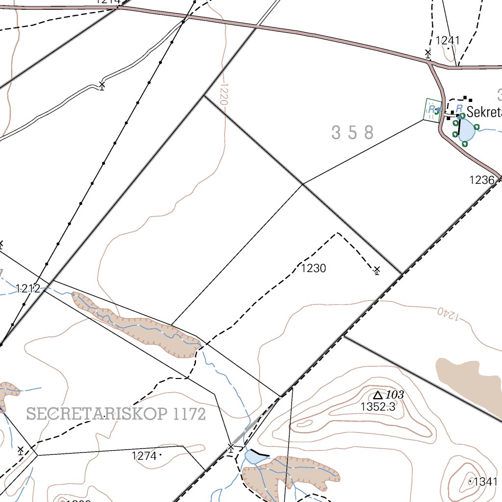 2925AC KOFFIEFONTEIN Map by Chief Directorate: National Geo-spatial ...