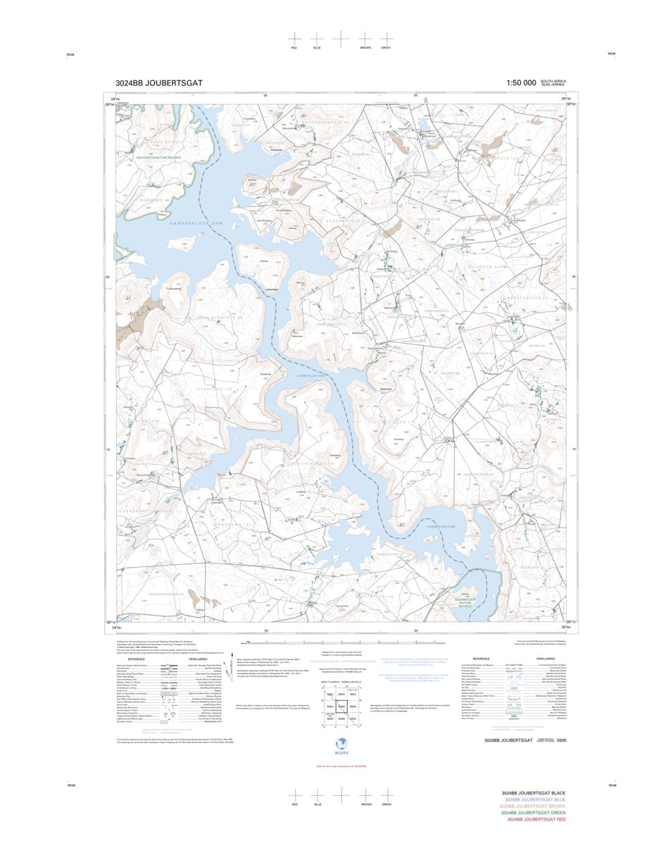 3024BB JOUBERTSGAT Map by Chief Directorate: National Geo-spatial ...
