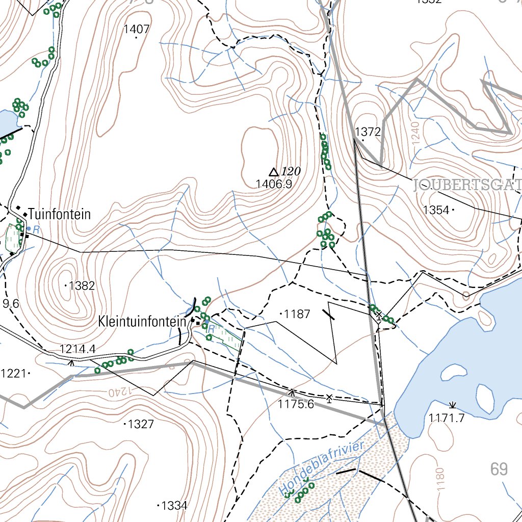 3024BB JOUBERTSGAT Map by Chief Directorate: National Geo-spatial ...