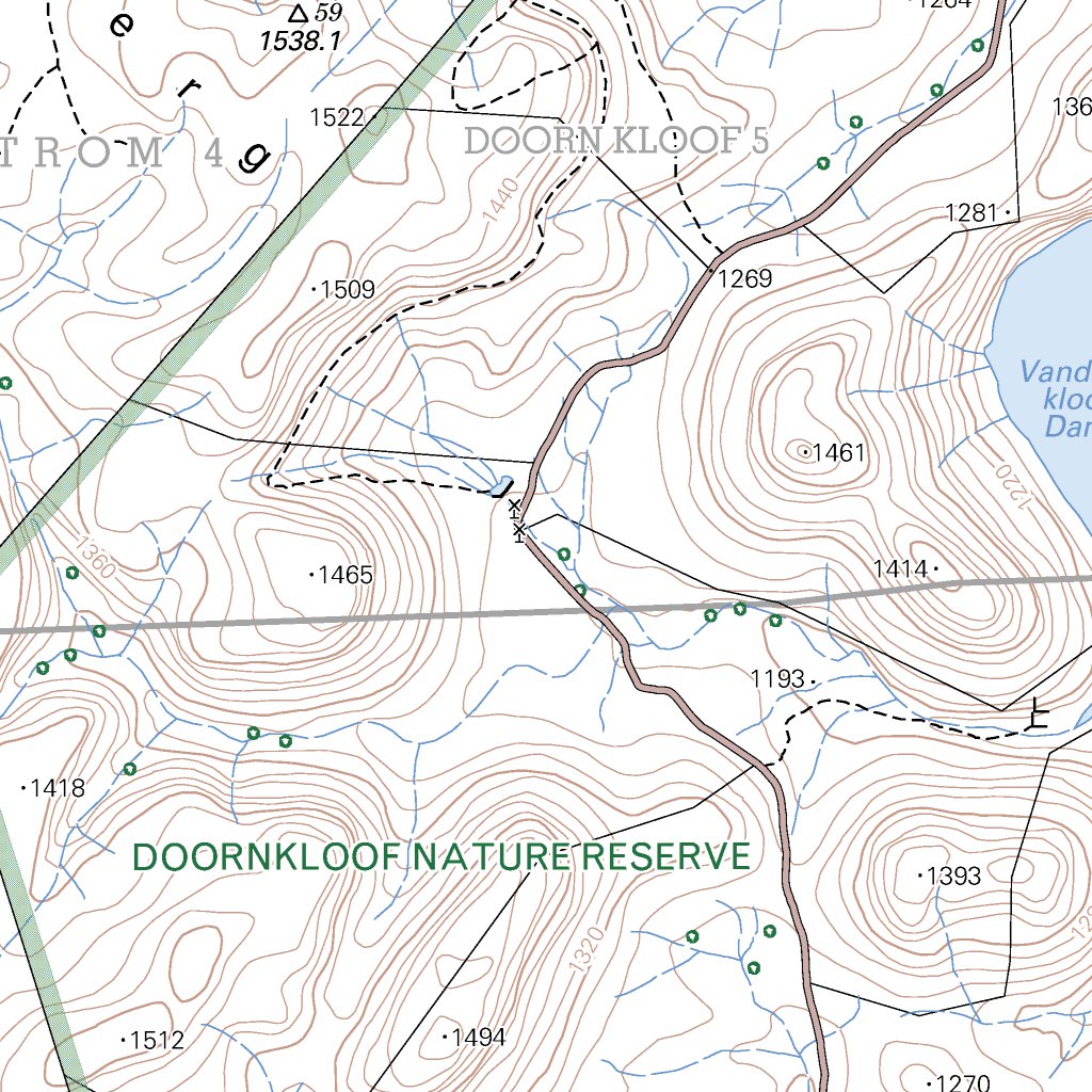 3024BD VENTERSVLEI Map by Chief Directorate: National Geo-spatial ...