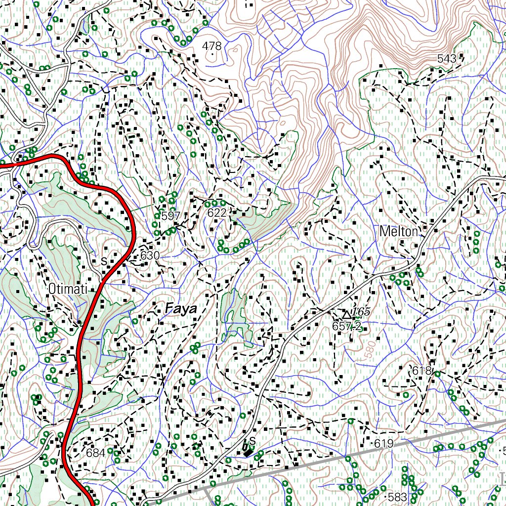 2931AA MAPUMULO Map by Chief Directorate: National Geo-spatial ...