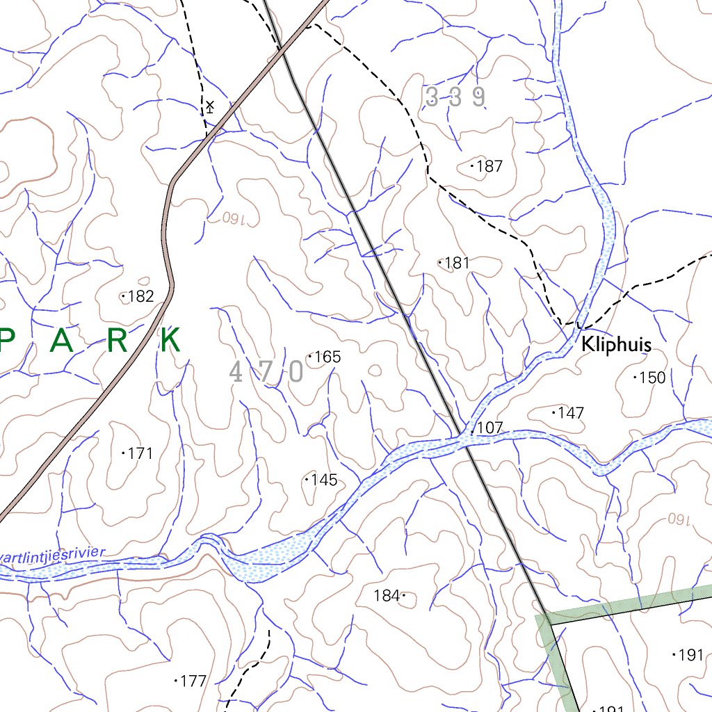 3017AA, AB KOINGNAAS Map by Chief Directorate: National Geo-spatial ...