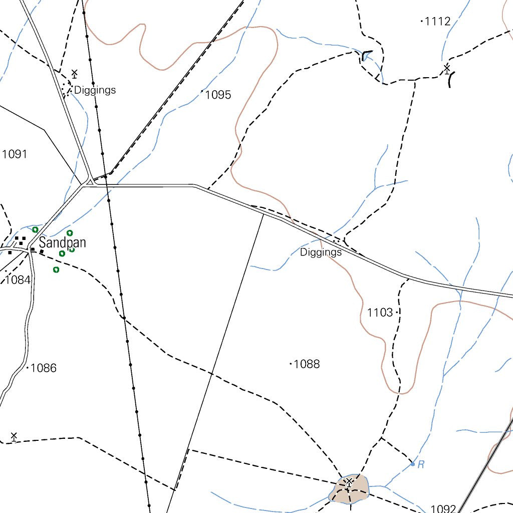 3022AD KLEIN-SOUTPAN Map by Chief Directorate: National Geo-spatial ...