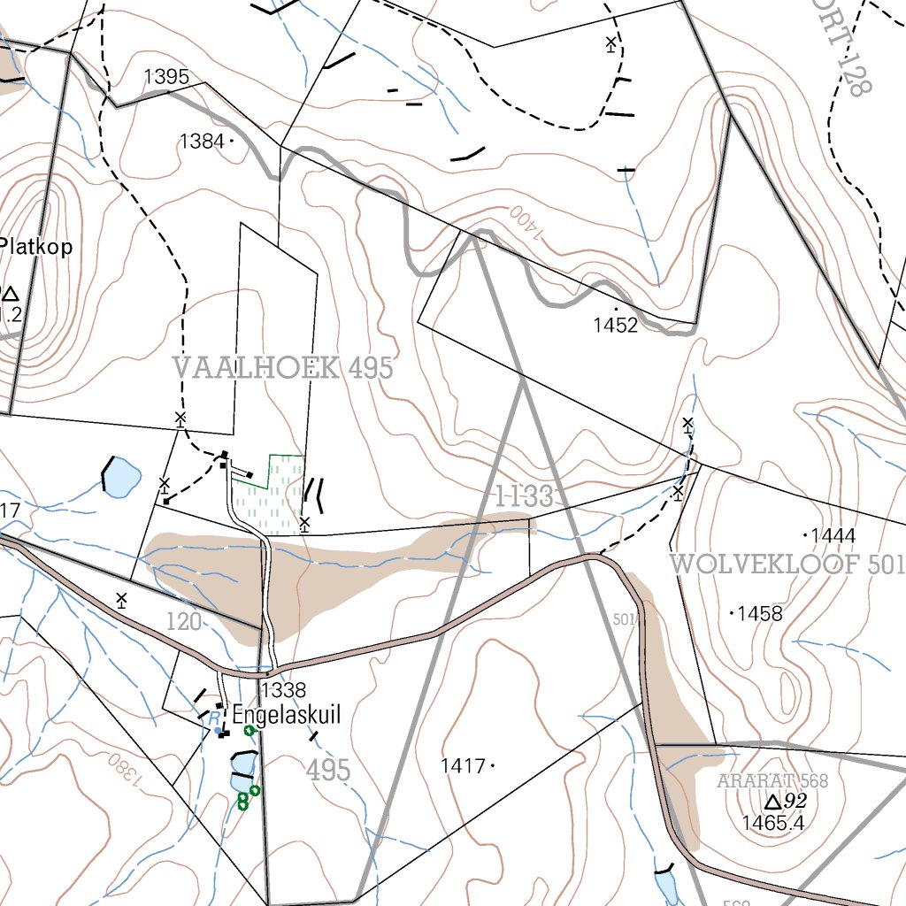 2925CA BELLUM Map by Chief Directorate: National Geo-spatial ...