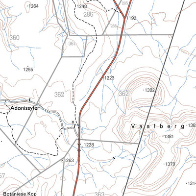 3022CC CARNARVON Map by Chief Directorate: National Geo-spatial ...