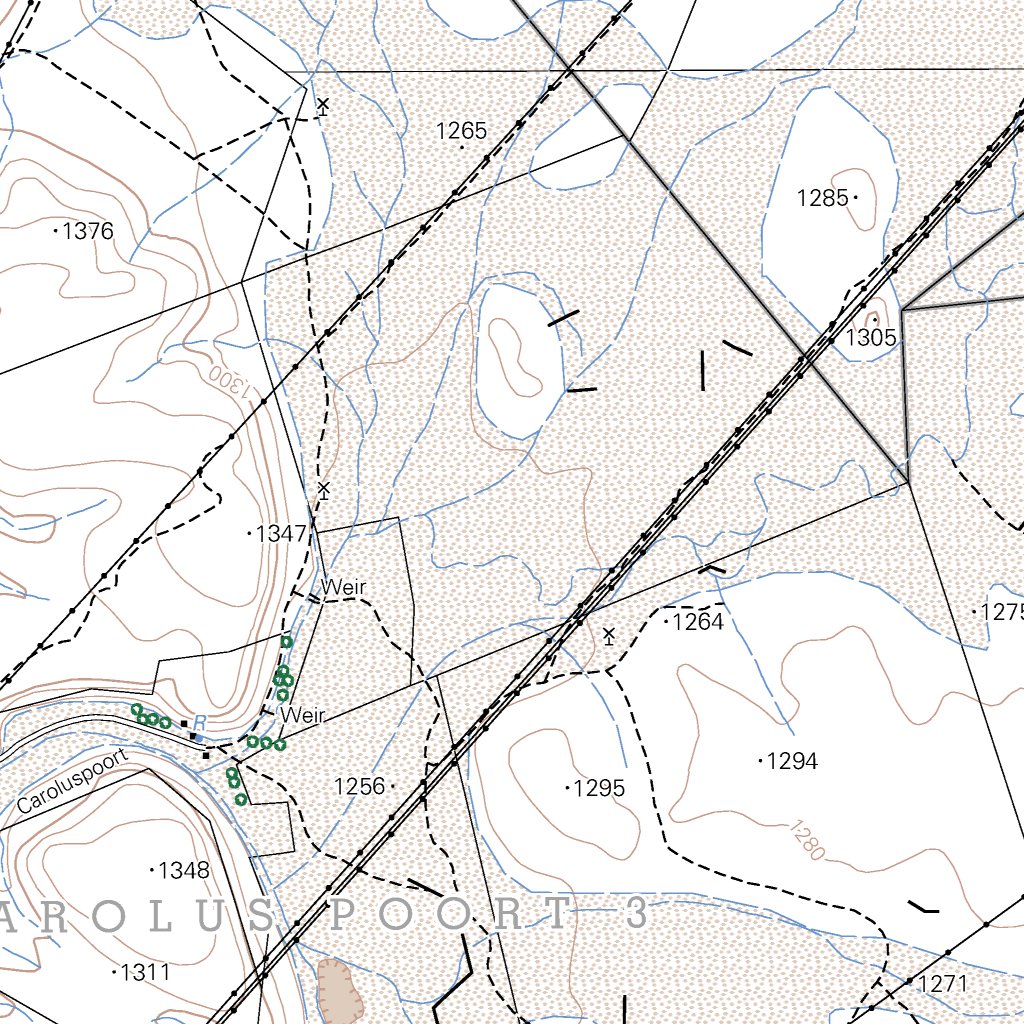3024CA DE AAR Map by Chief Directorate: National Geo-spatial ...