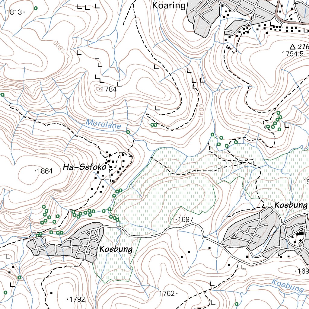 3028AD THABA CHITJA Map by Chief Directorate: National Geo-spatial ...