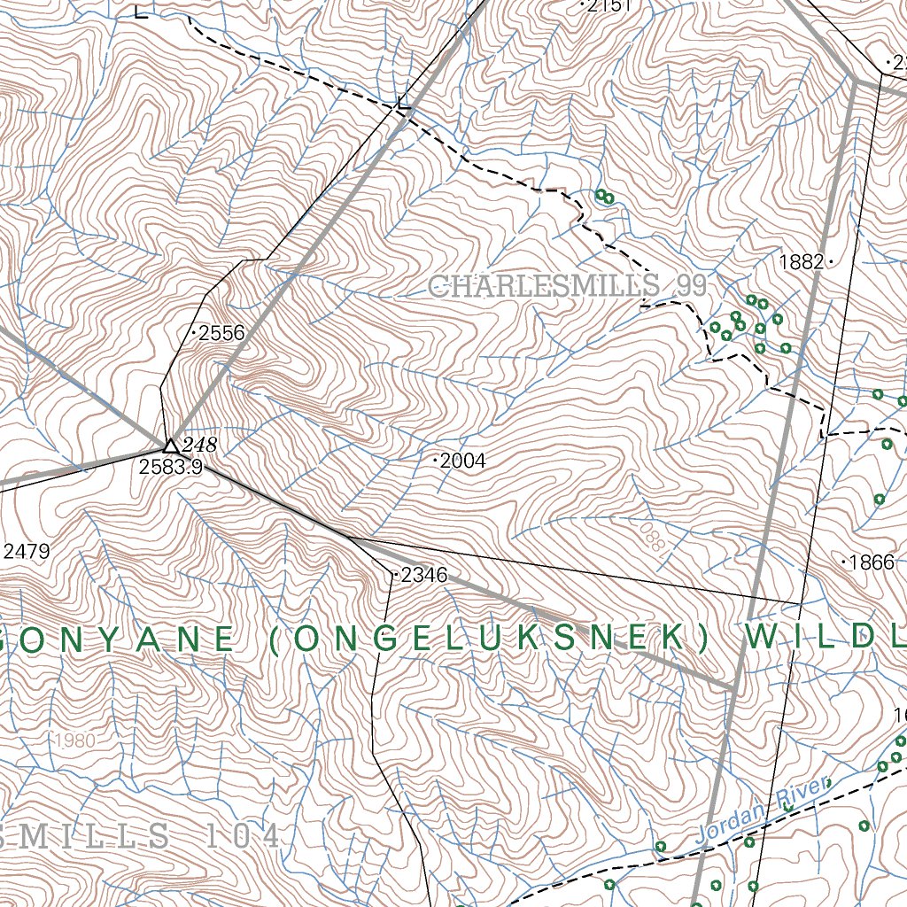3028AD THABA CHITJA Map by Chief Directorate: National Geo-spatial ...