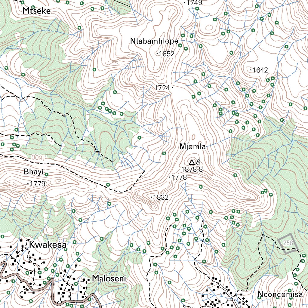 3028DB LUYENGWENI Map by Chief Directorate: National Geo-spatial ...