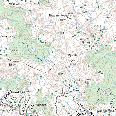 3028DB LUYENGWENI Map by Chief Directorate: National Geo-spatial ...