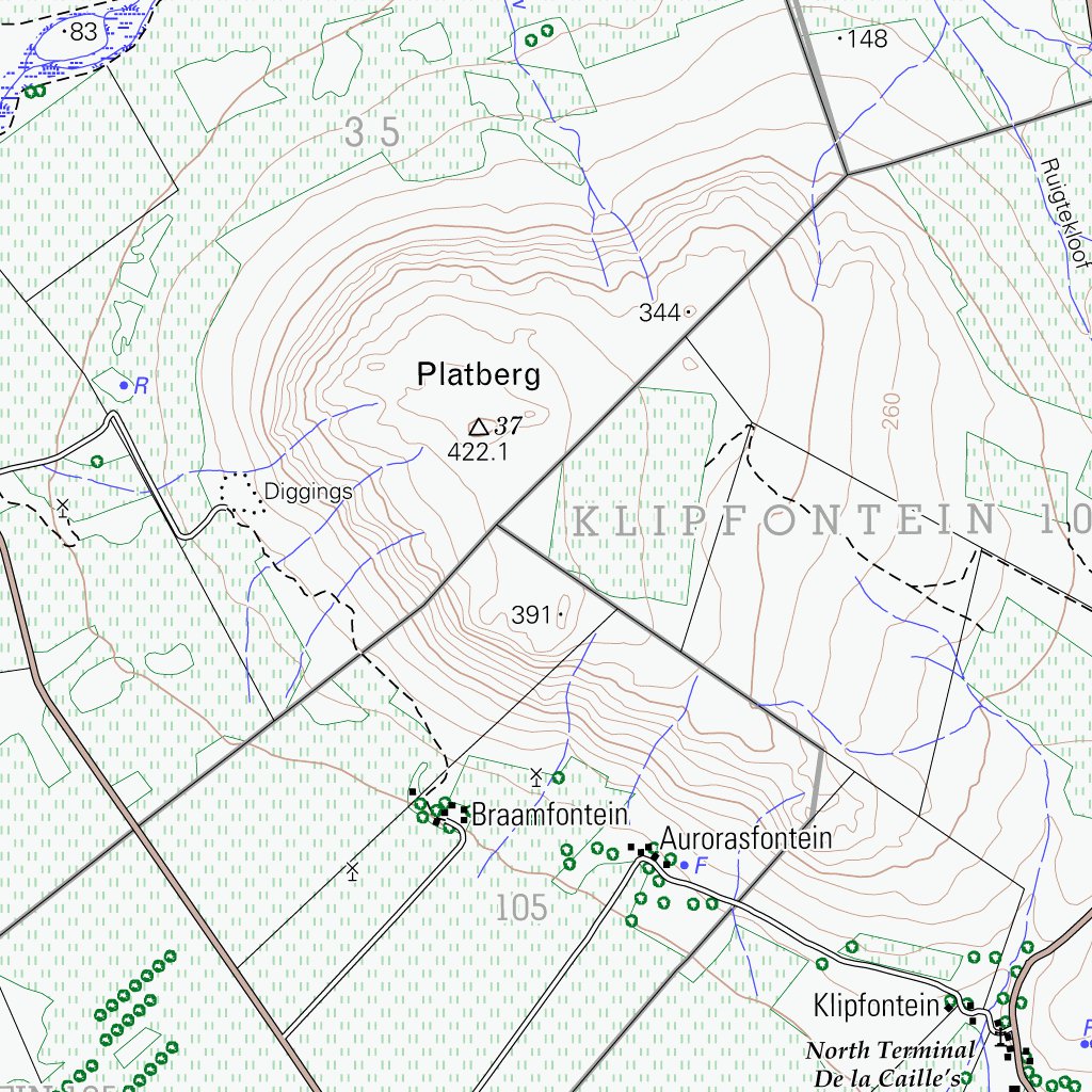 3218CB, CA VELDDRIF Map by Chief Directorate: National Geo-spatial ...