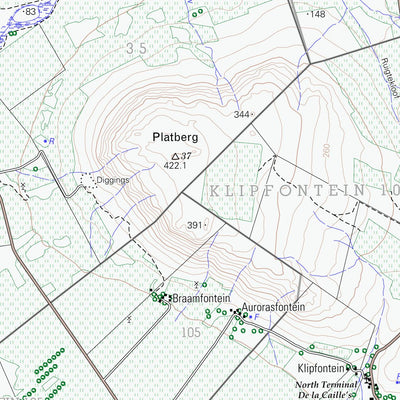 3218CB, CA VELDDRIF Map by Chief Directorate: National Geo-spatial ...