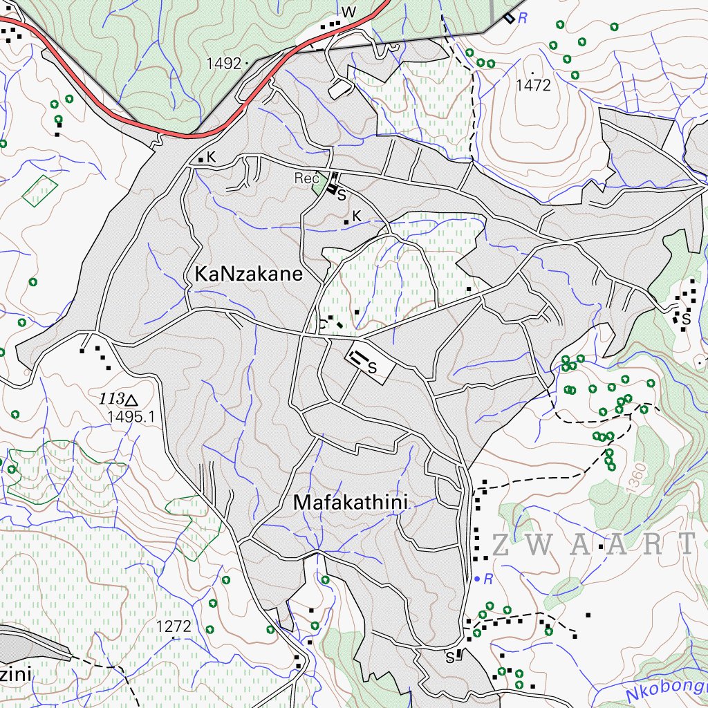2930CA MERRIVALE Map by Chief Directorate: National Geo-spatial ...