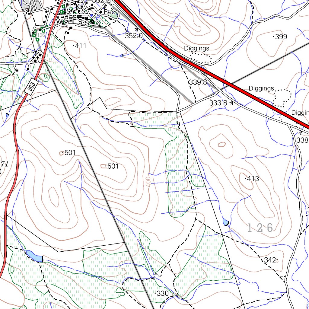 3118AB BITTERFONTEIN Map by Chief Directorate: National Geo-spatial ...