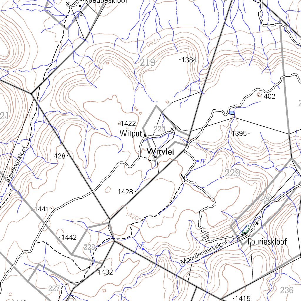 3021DD KONKA Map by Chief Directorate: National Geo-spatial Information ...