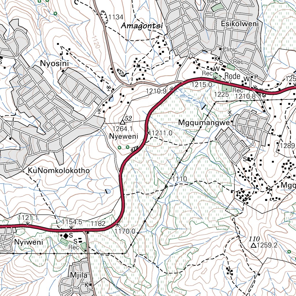 3029CC ESIKOLWENI Map by Chief Directorate: National Geo-spatial ...