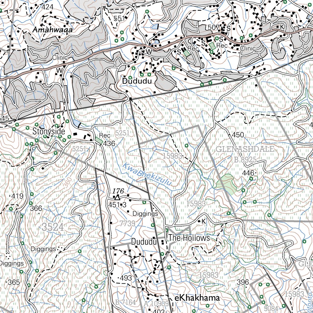 3030BA DUDUDU (4th Edition) Map by Chief Directorate: National Geo ...