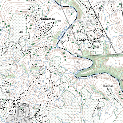 3030CC IZINGOLWENI Map by Chief Directorate: National Geo-spatial ...