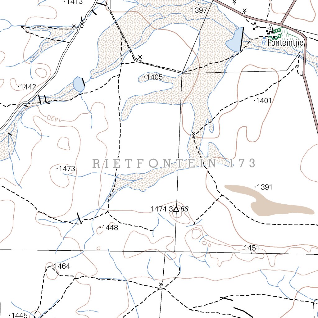 3024DA DE PUT Map by Chief Directorate: National Geo-spatial ...