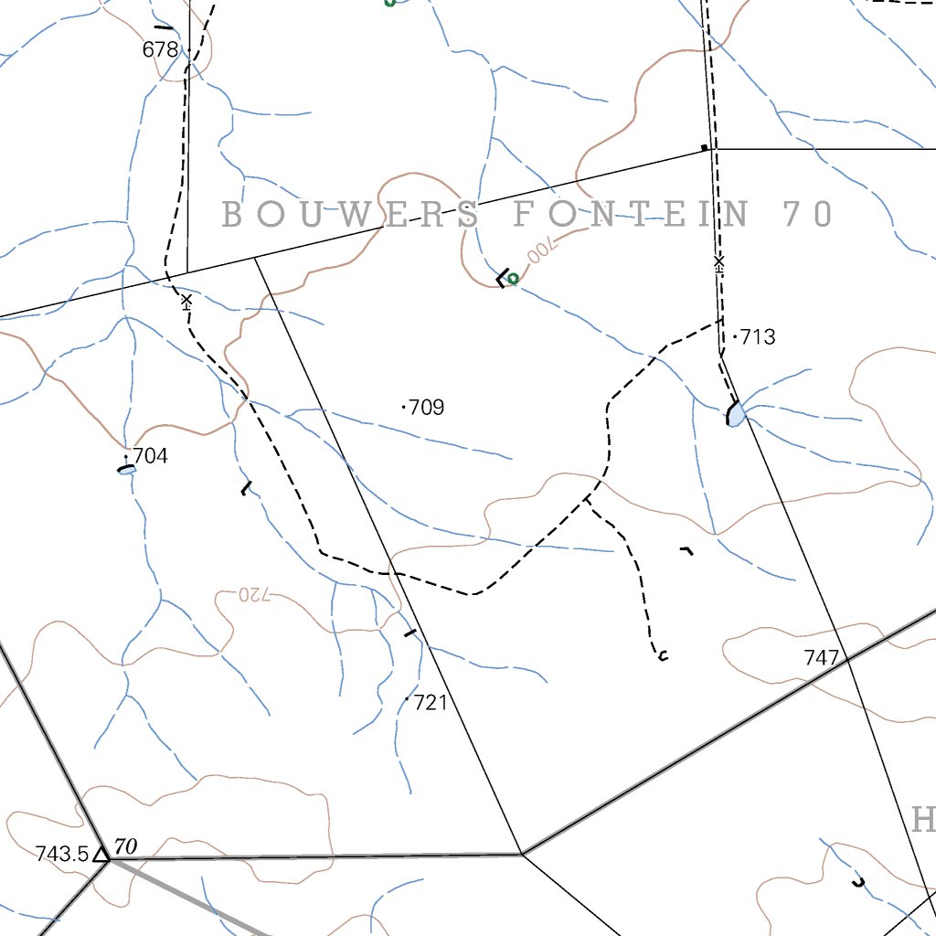 3224DB EBENEZER Map by Chief Directorate: National Geo-spatial ...