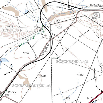 3025BC SPRINGFONTEIN Map by Chief Directorate: National Geo-spatial ...