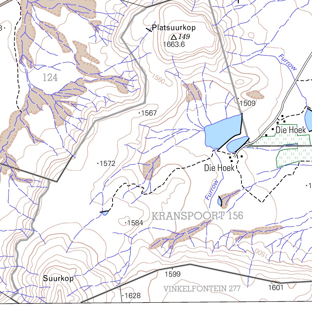 3026CC STRYDOM Map by Chief Directorate: National Geo-spatial ...