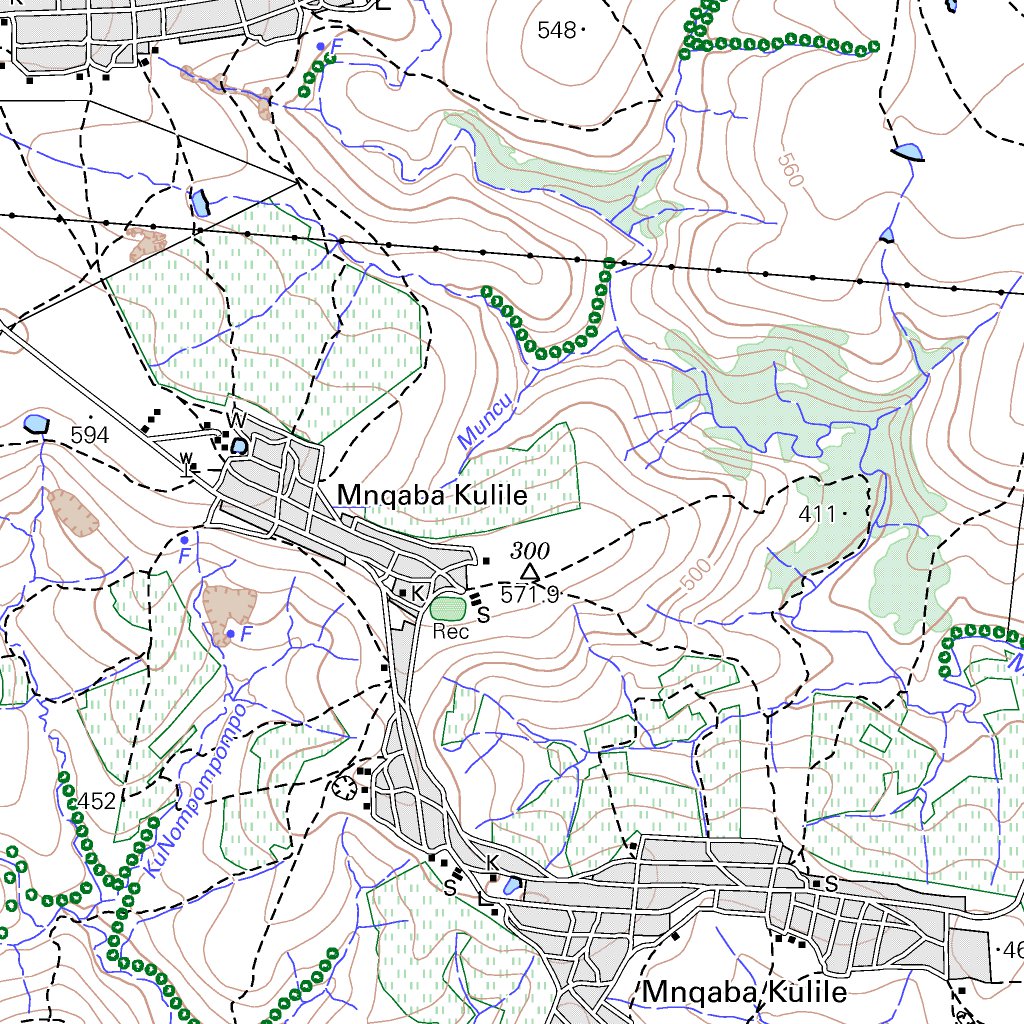 3227CC DIMBAZA Map by Chief Directorate: National Geo-spatial ...
