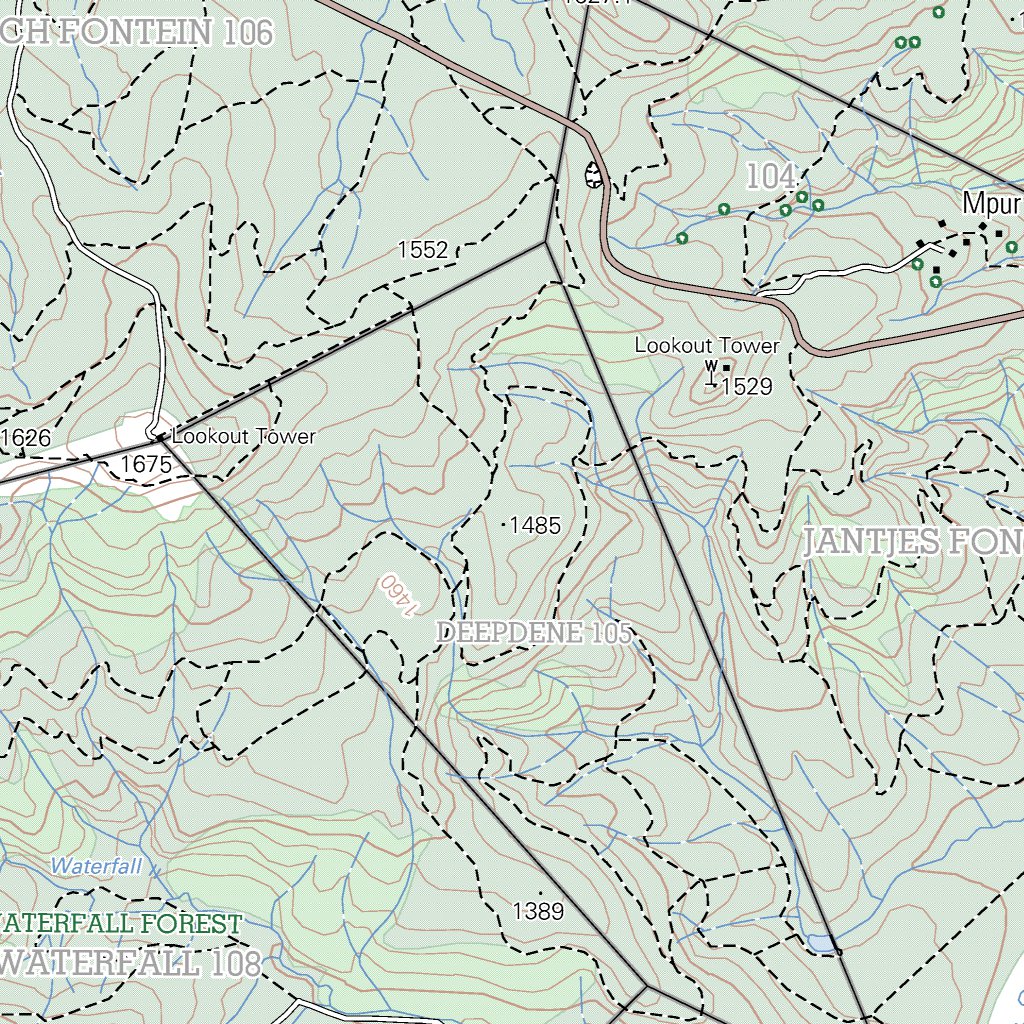 3029BC MTHIMKULU Map by Chief Directorate: National Geo-spatial ...