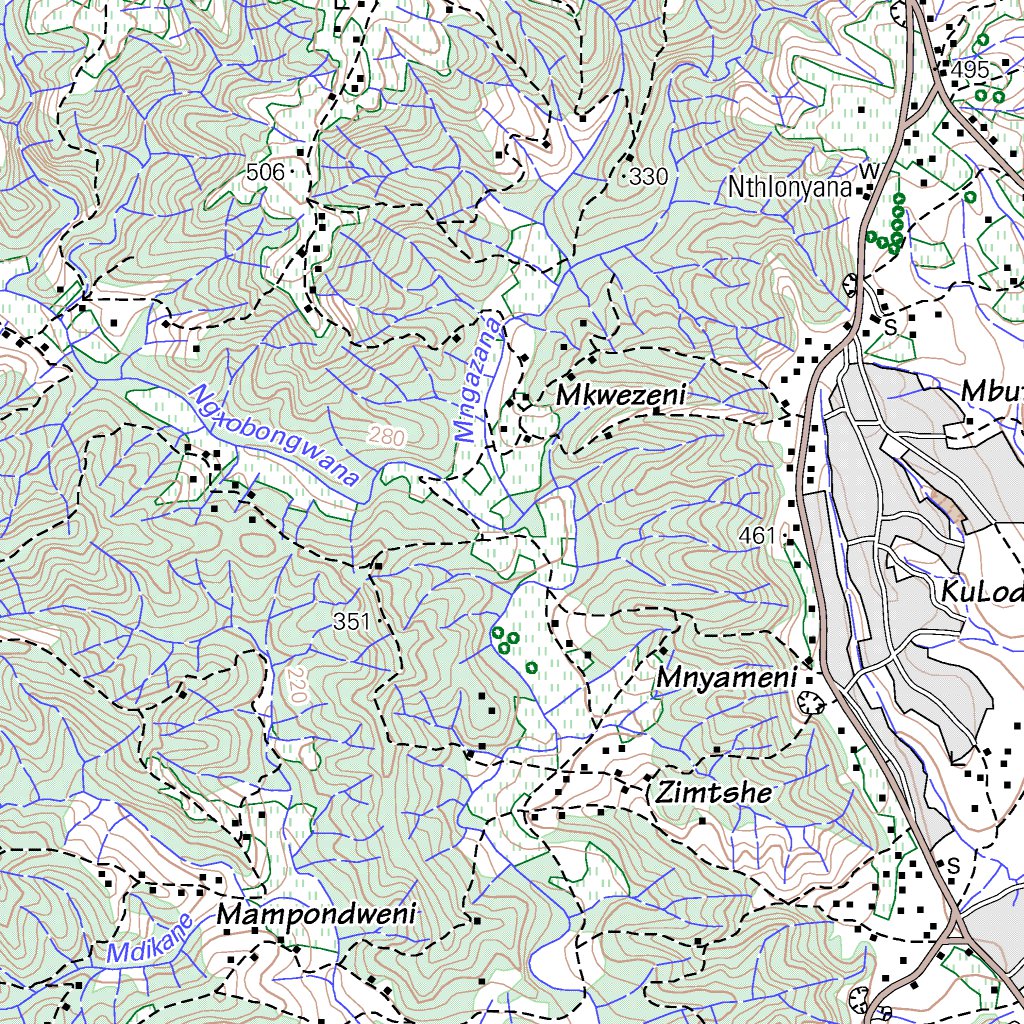 3228BB THE HAVEN Map by Chief Directorate: National Geo-spatial ...
