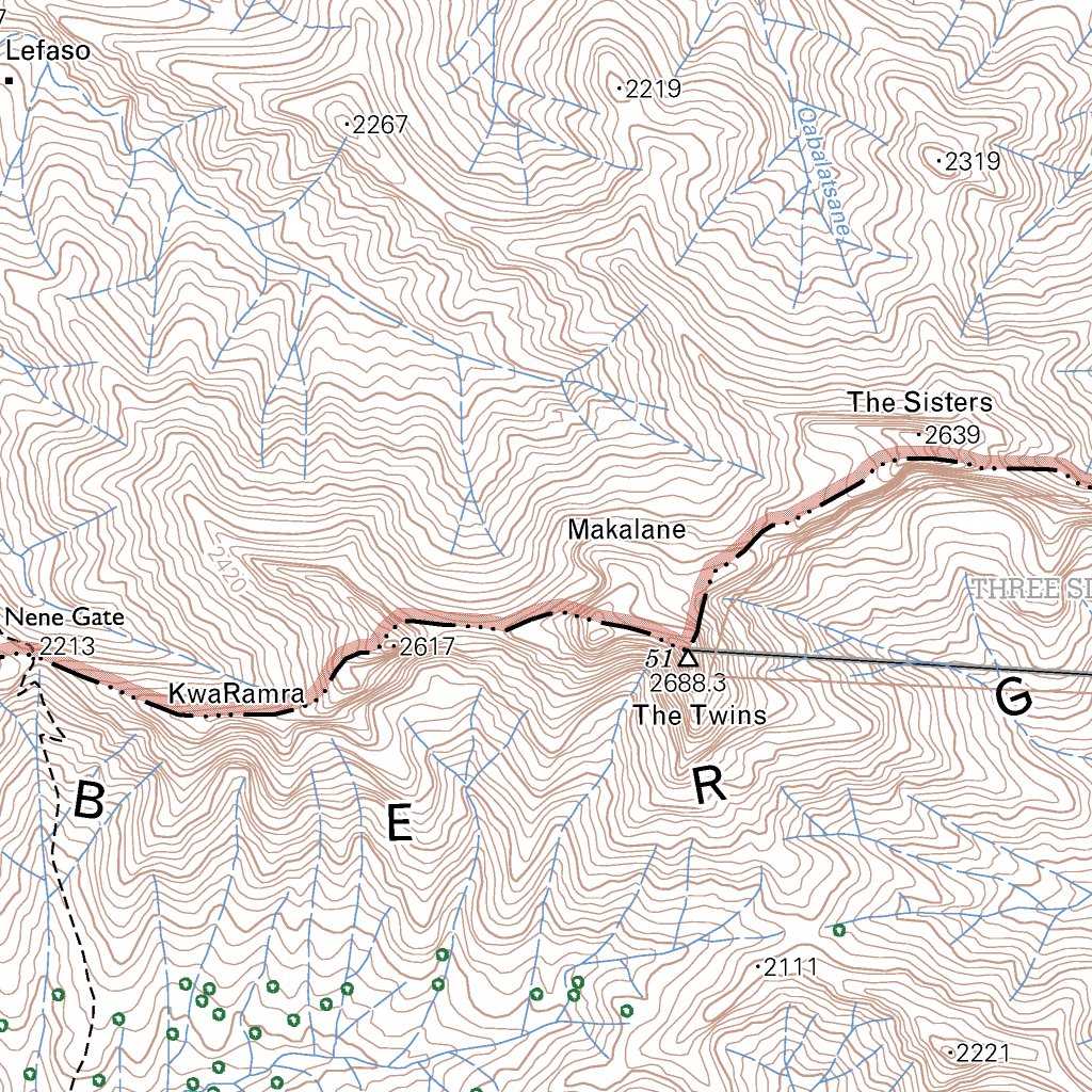 3028AB PACK OX NEK Map by Chief Directorate: National Geo-spatial ...