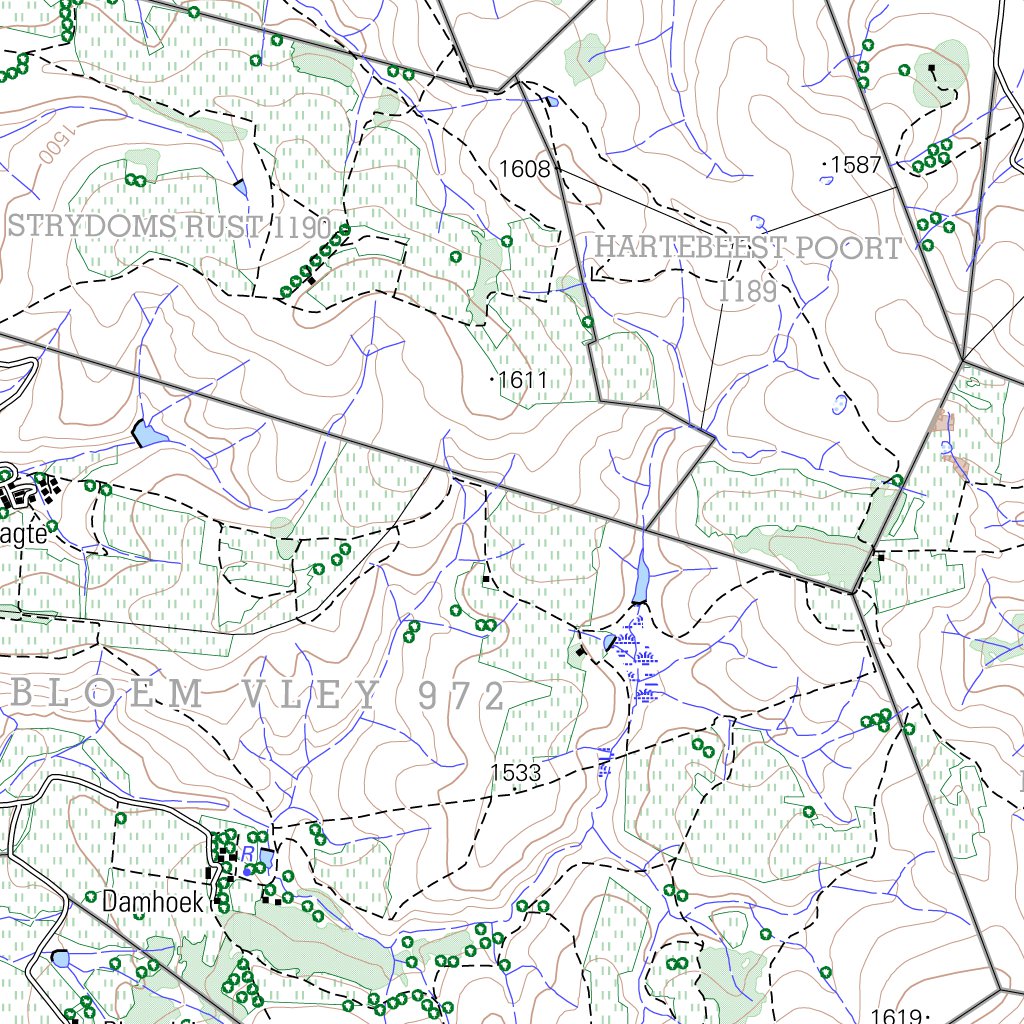 3127BD ELLIOT (4th Edition) Map by Chief Directorate: National Geo ...