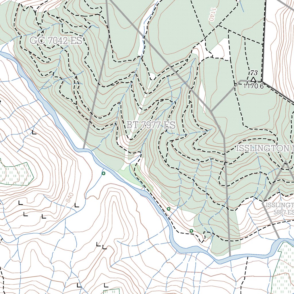 3029BB CREIGHTON Map by Chief Directorate: National Geo-spatial ...