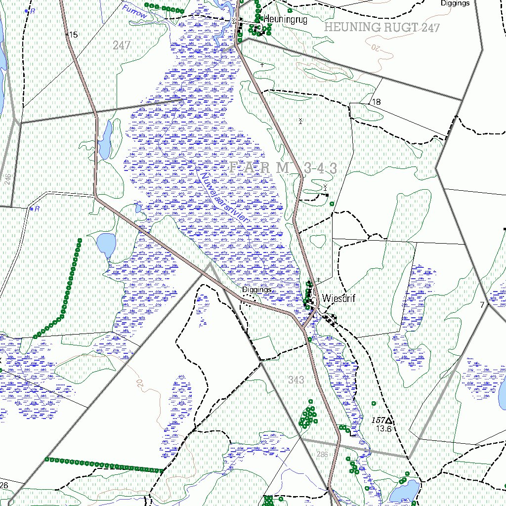 3419DB, DD ELIM Map by Chief Directorate: National Geo-spatial ...