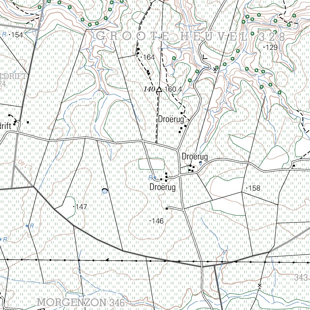 3421BA ALBERTINA Map by Chief Directorate: National Geo-spatial ...