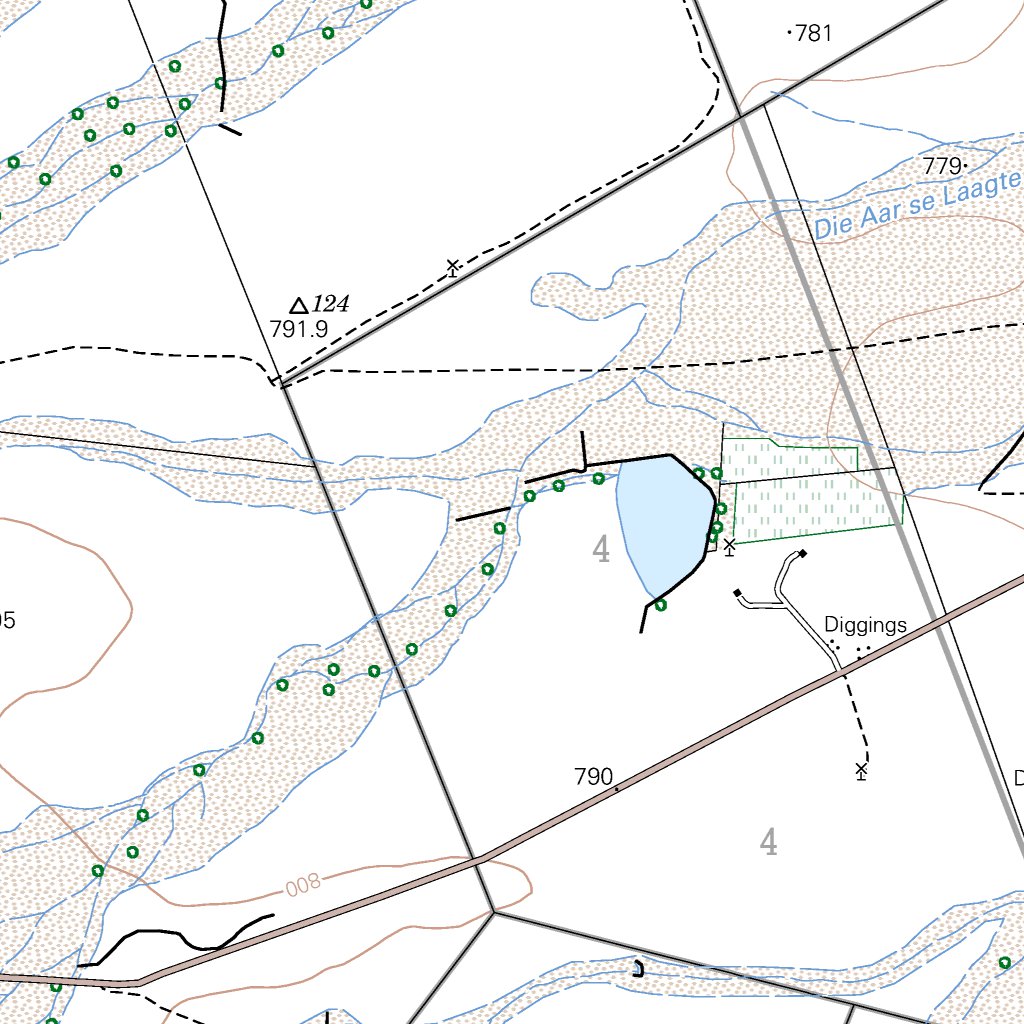 3223CC RIETBRON Map by Chief Directorate: National Geo-spatial ...