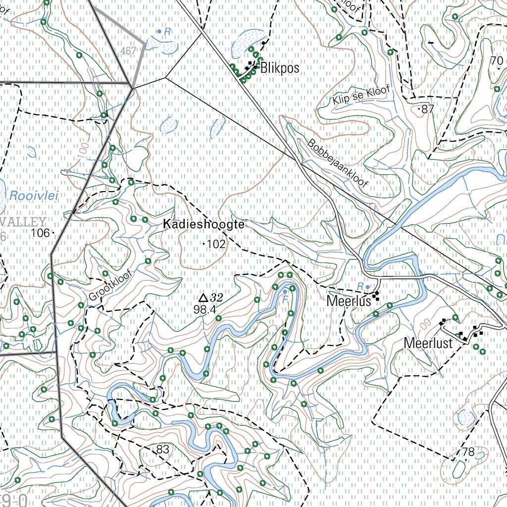 3420BD CAPE INFANTA Map by Chief Directorate: National Geo-spatial ...