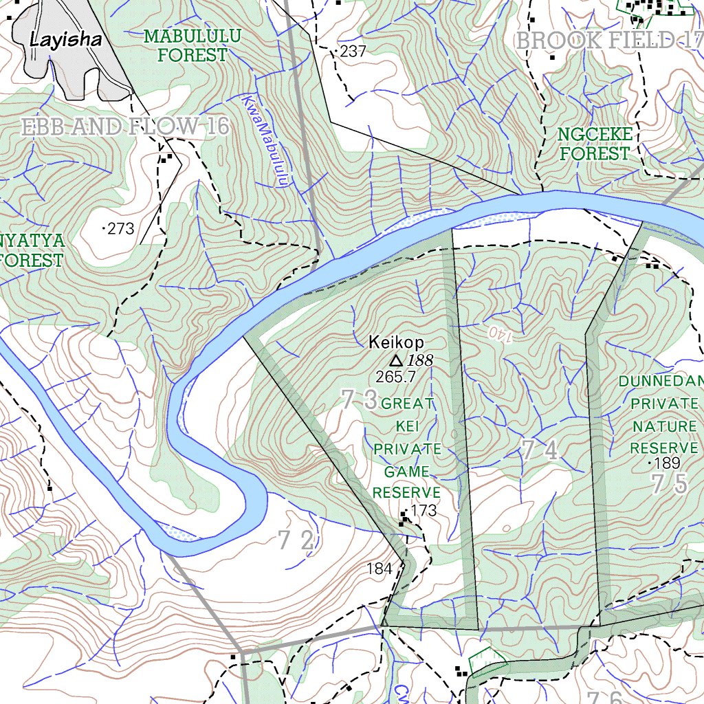 3228CB, CD KEI MOUTH Map by Chief Directorate: National Geo-spatial ...
