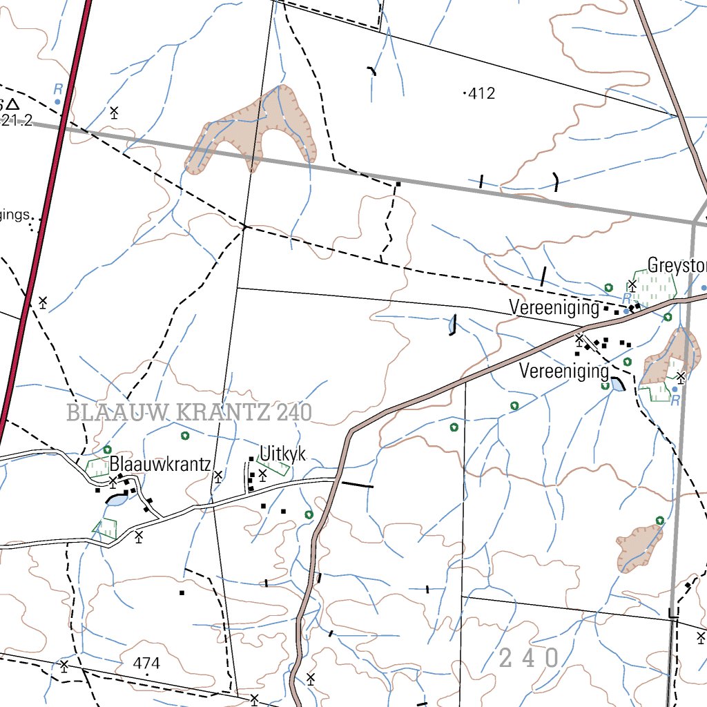 3324BB GREYSTONE Map by Chief Directorate: National Geo-spatial ...