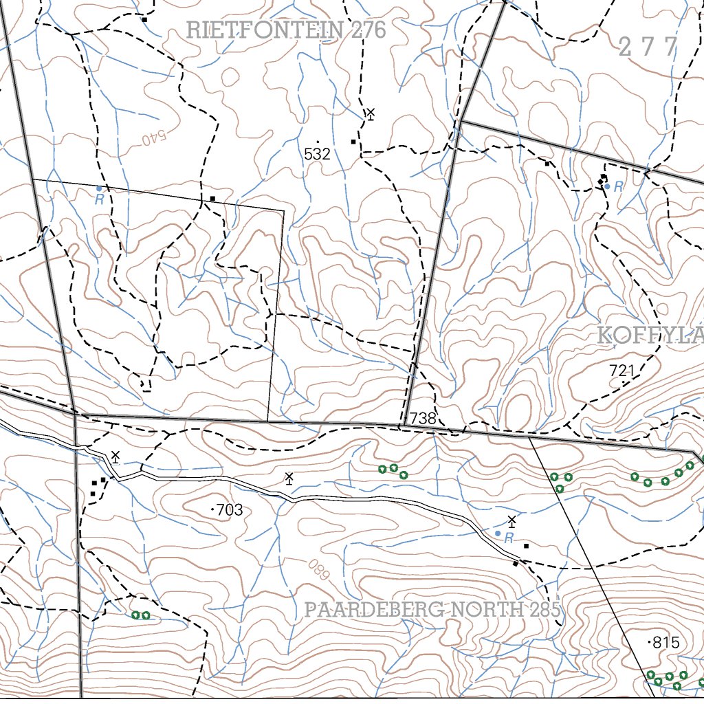 3324BB GREYSTONE Map by Chief Directorate: National Geo-spatial ...