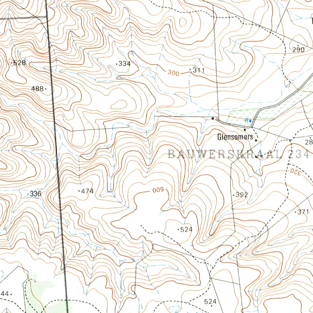 3325CB UITENHAGE (NOORD) Map by Chief Directorate: National Geo-spatial ...