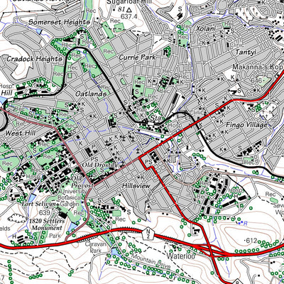 3326BC GRAHAMSTOWN (3rd Edition) Map by Chief Directorate: National Geo ...