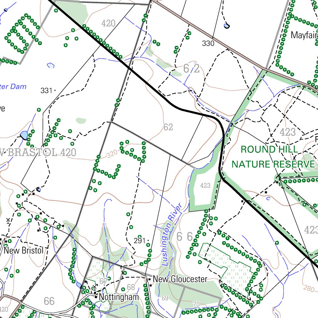 3326BD TRAPPE'S VALLEY Map by Chief Directorate: National Geo-spatial ...