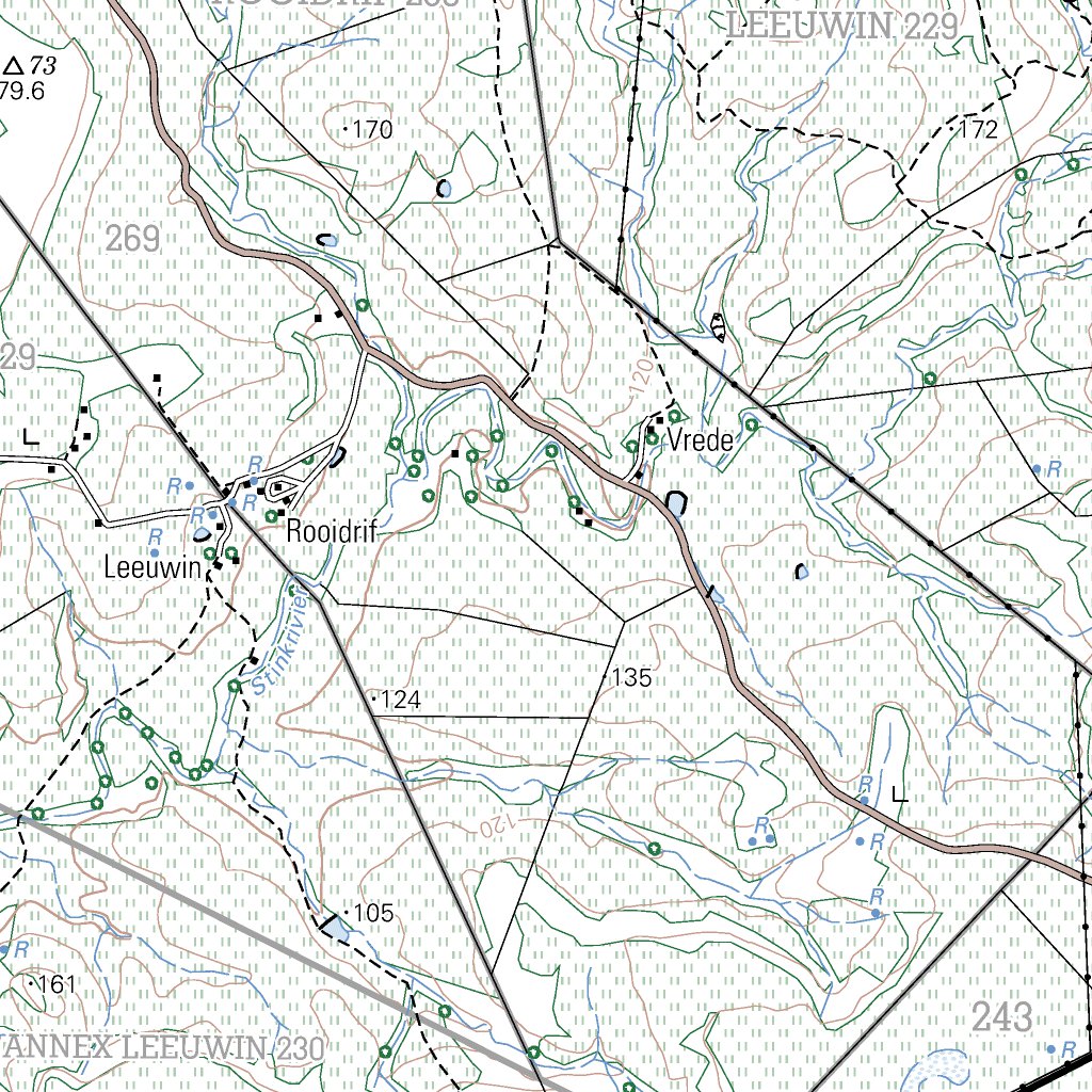 3421BB HERBERTSDALE Map by Chief Directorate: National Geo-spatial ...