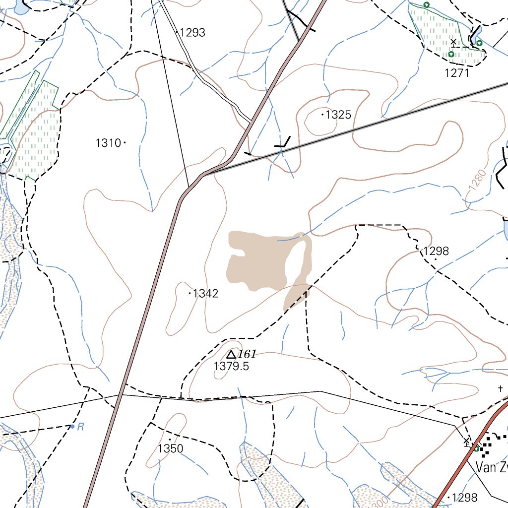 3025CA COLESBERG Map by Chief Directorate: National Geo-spatial ...