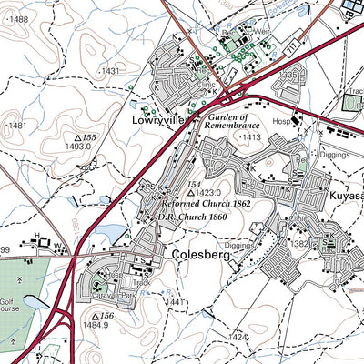 3025CA COLESBERG Map by Chief Directorate: National Geo-spatial ...