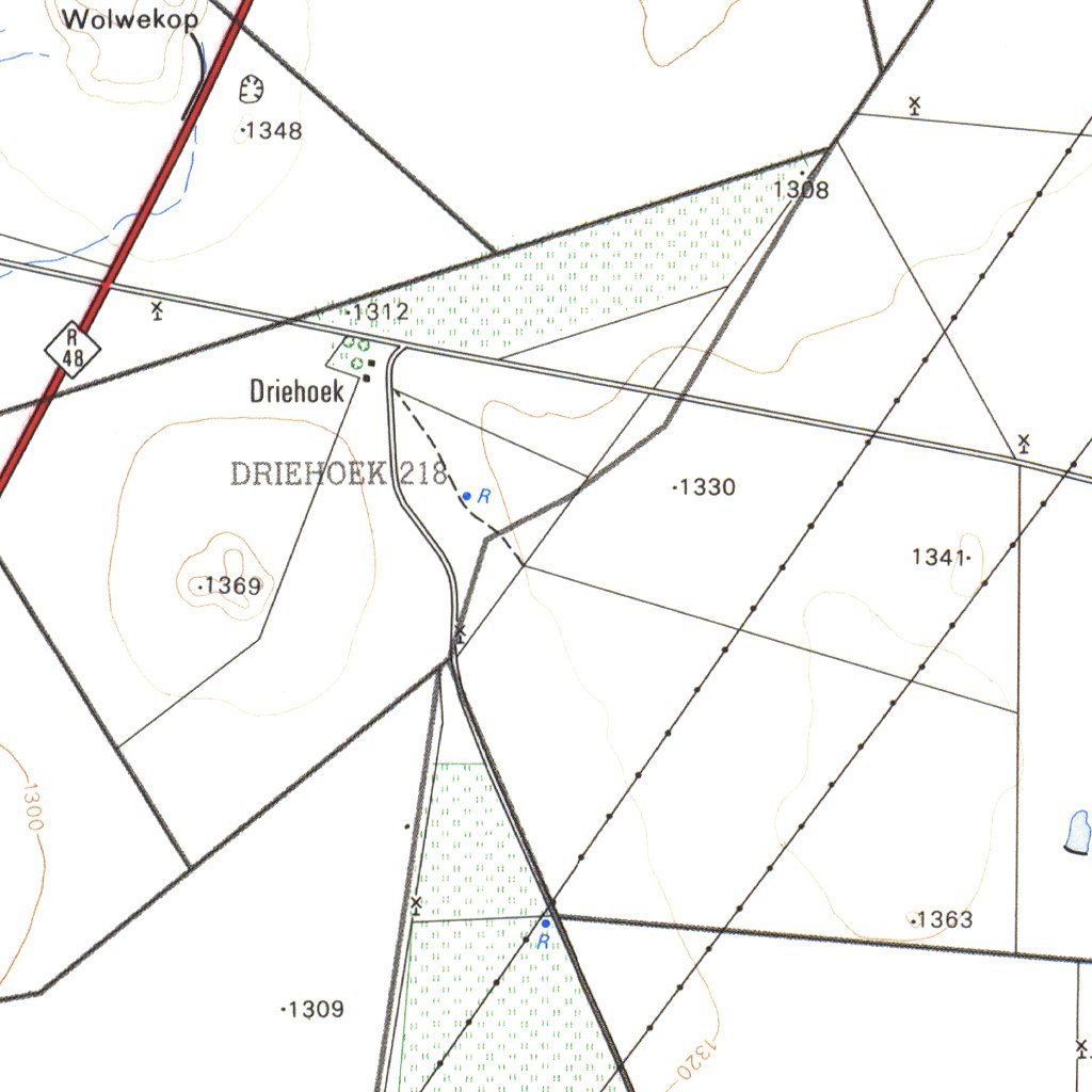 2924DB LUCKHOFF (NORTH) Map by Chief Directorate: National Geo-spatial ...
