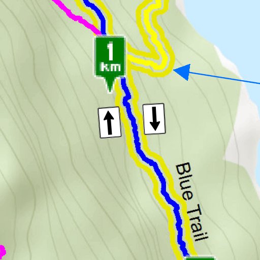 Maple Mountain Blue/Yellow Ocean Route - Heavy-J Map by HeavyJ Maps ...