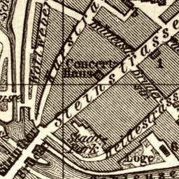 Brandenburg city Map, 1887 by Waldin | Avenza Maps