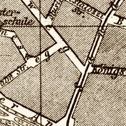 Frankfurt (Frankfurt-am-Main) city Map, 1887 by Waldin | Avenza Maps